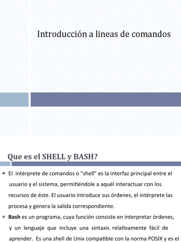 Introducción a las líneas de comandos y el sistema de archivos en Linux ...