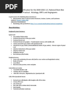 Brain Bee Practice Test Questions | PDF | Brain | Neuron