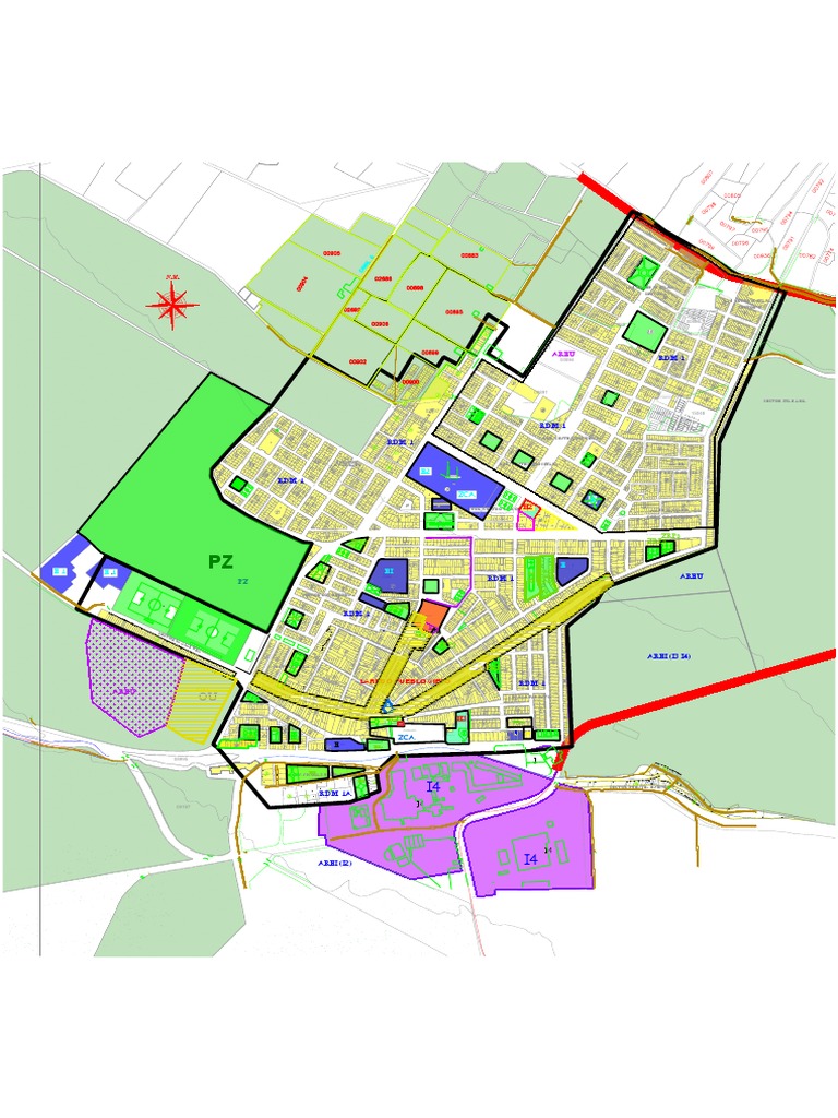 PLANO DE ZONIFICACION de Laredo | PDF