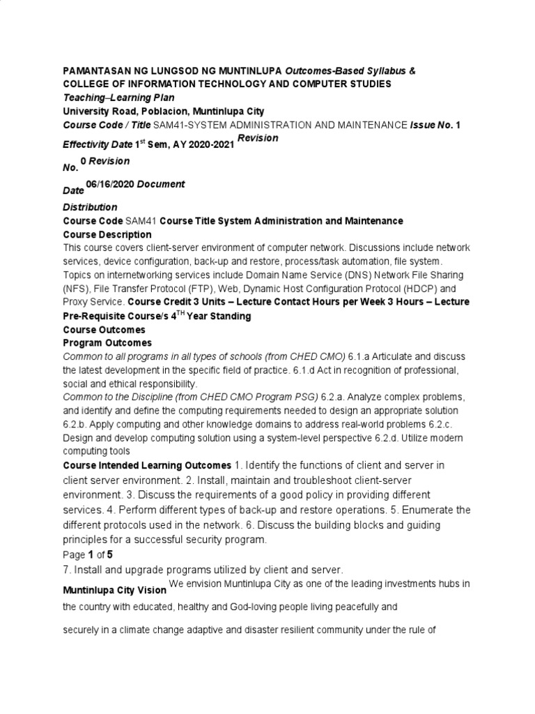 IT System Administration and Maintenance PDF | PDF | Domain Name System | File Transfer Protocol