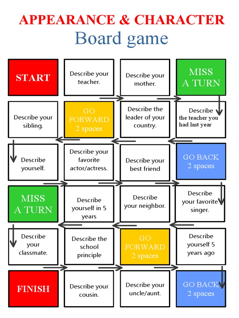 Character Building Board Game | PDF