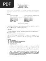 Barangay Assembly Script | PDF | Science & Mathematics