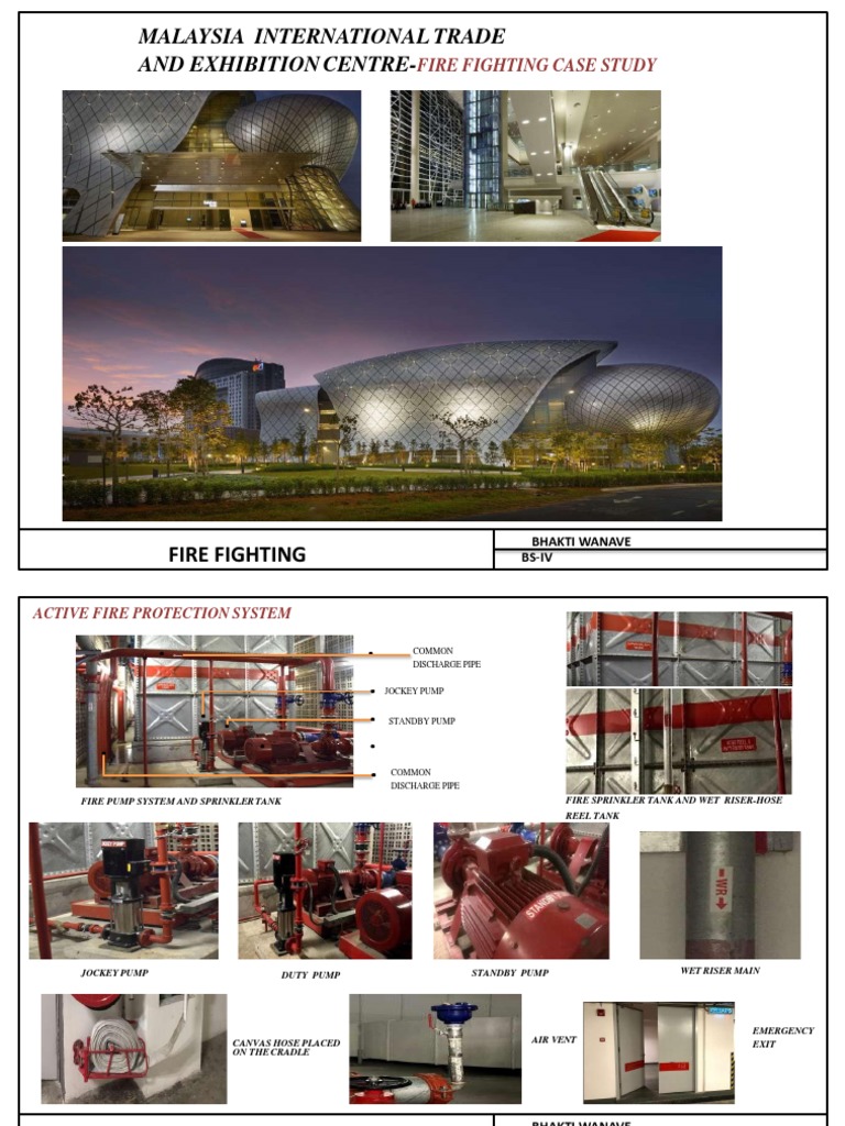 Fire Fighting System Case Study | PDF | Firefighting | Fire Sprinkler ...
