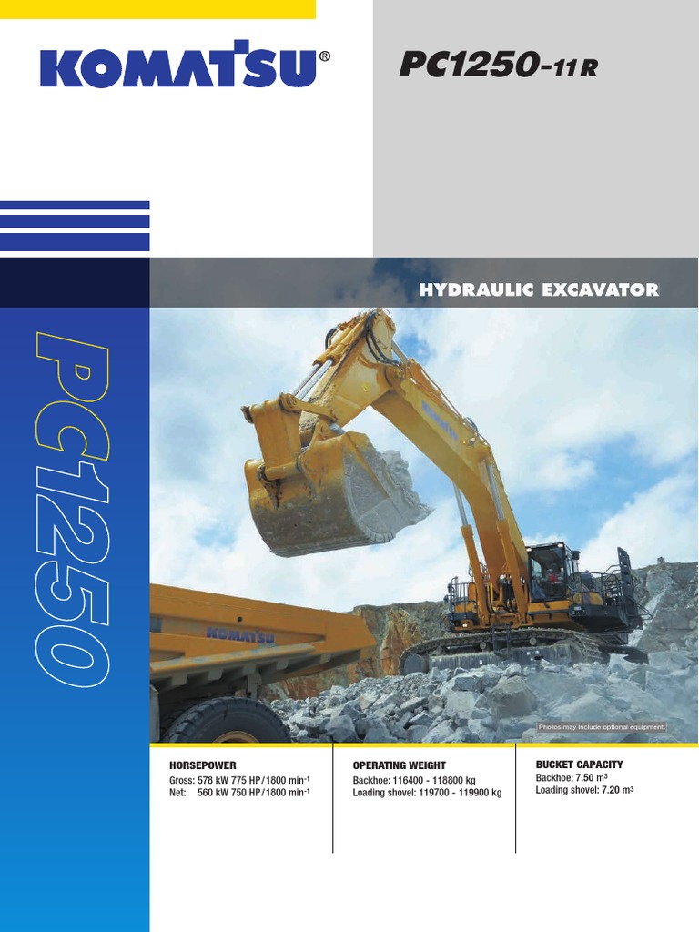 PC1250 | PDF | Horsepower | Manufactured Goods
