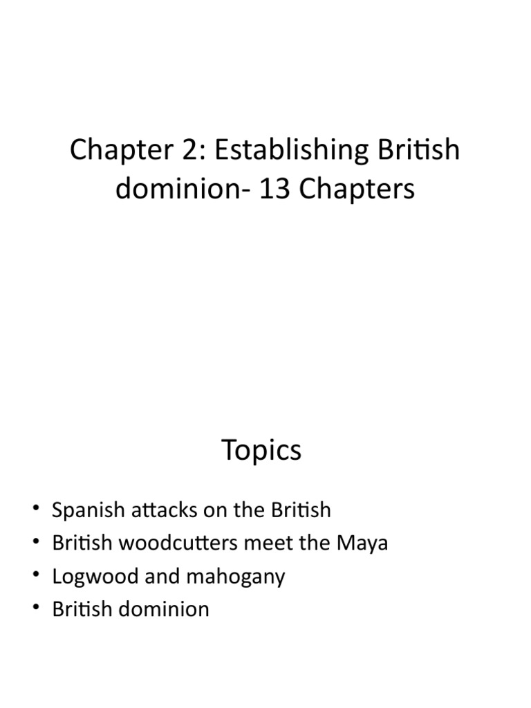 Chapter 2 History 2021 | PDF | British Empire | Belize