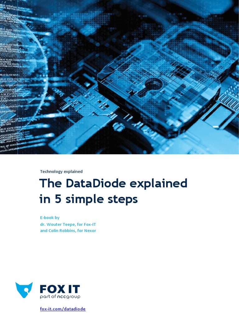 The DataDiode Explained in 5 Simple Steps | PDF | Computer Network ...