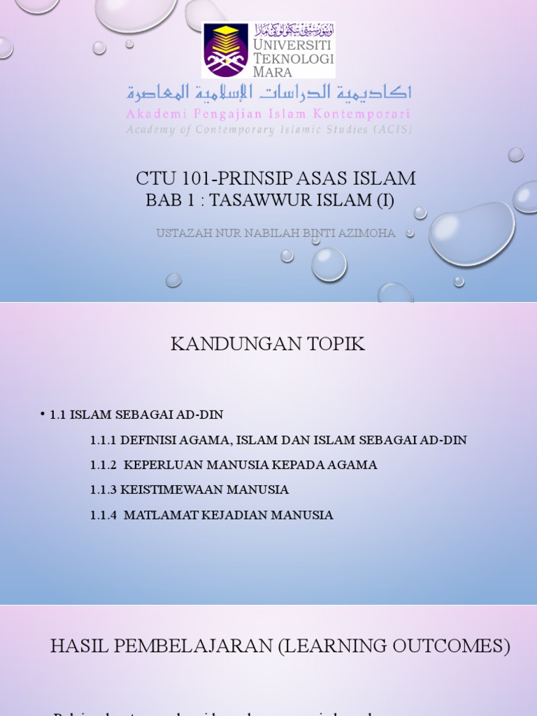 CTU 101-Bab 1 (I) | PDF