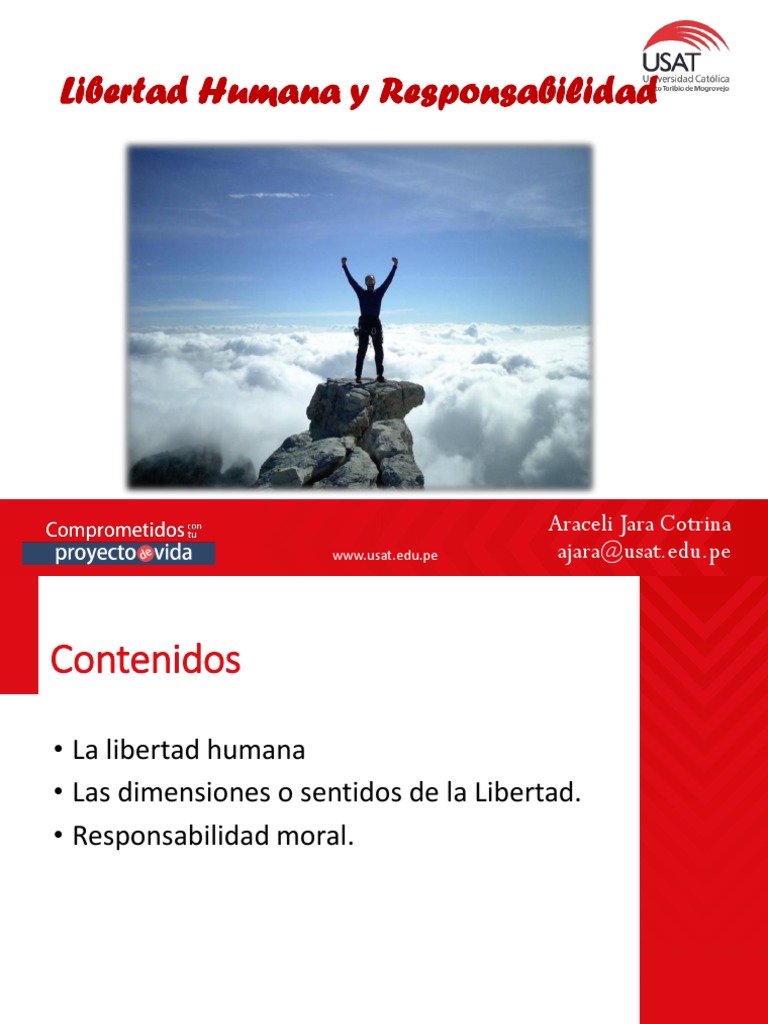 Diapositivas - Libertad Humana 2020 | PDF | Libertad | Moralidad