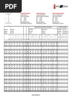 L Profil Ungleichschenklig - Querschnittswerte - DIN 10056-1 | PDF