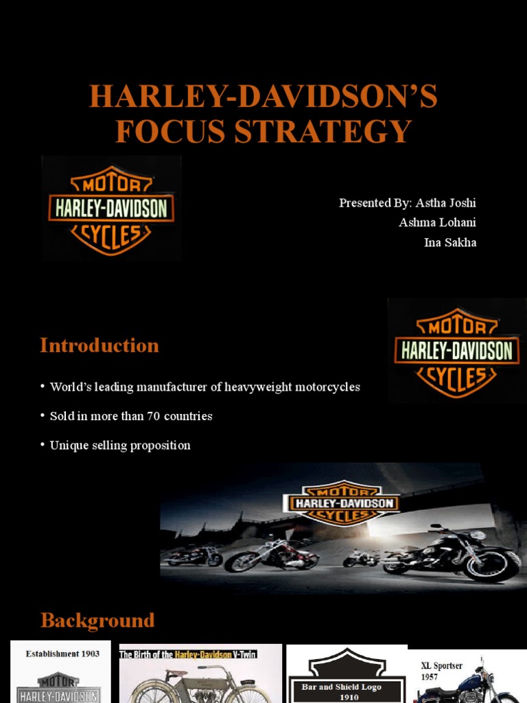 Harley-Davidson's Focus Strategy | PDF | Harley Davidson | Brand