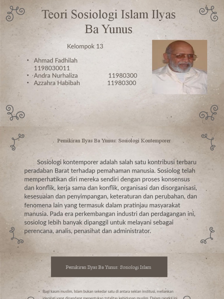 Ilyas Ba Yunus | PDF