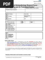 Template Laboratory Request Form - 0 | PDF | Cytopathology | Health ...