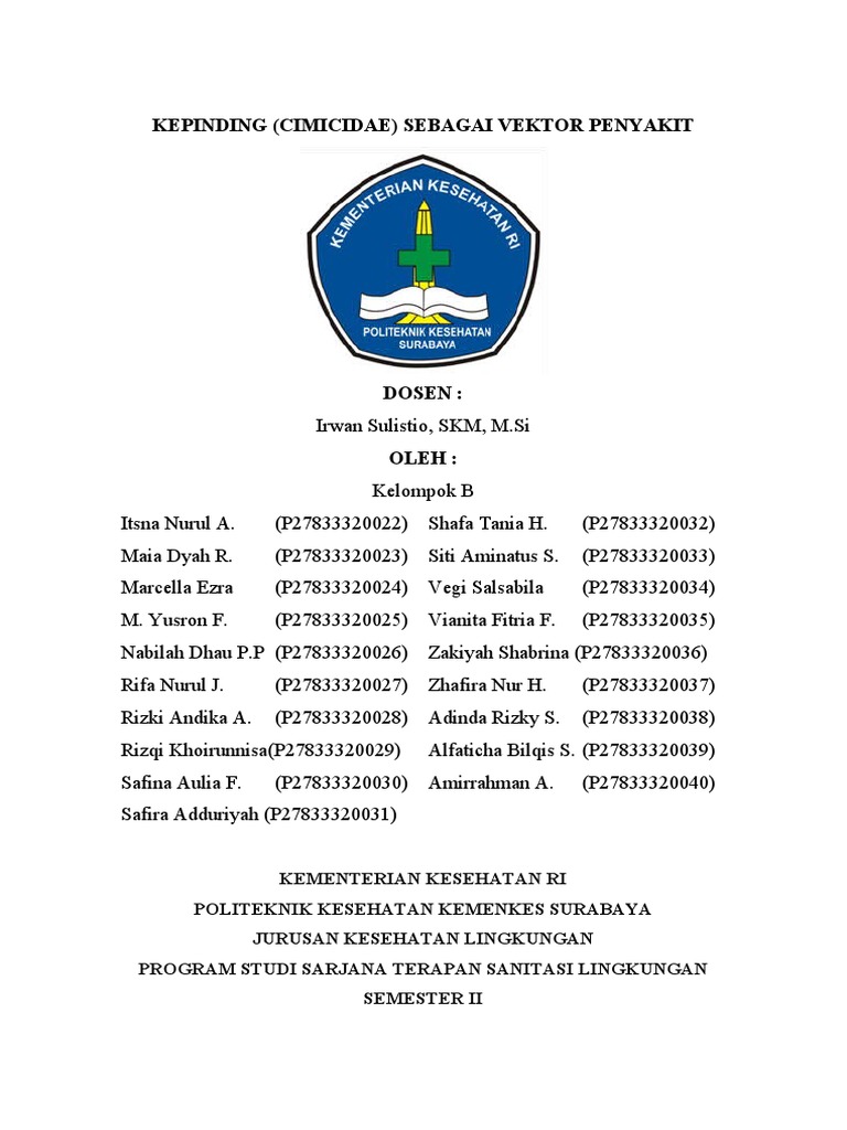 Makalah Kepinding | PDF