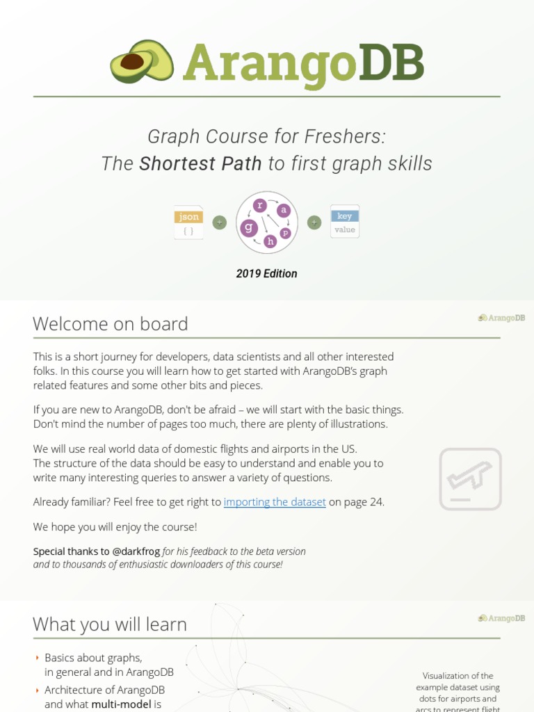 ArangoDB GraphCourse Beginners | Download Free PDF | Vertex (Graph Theory) | Combinatorics