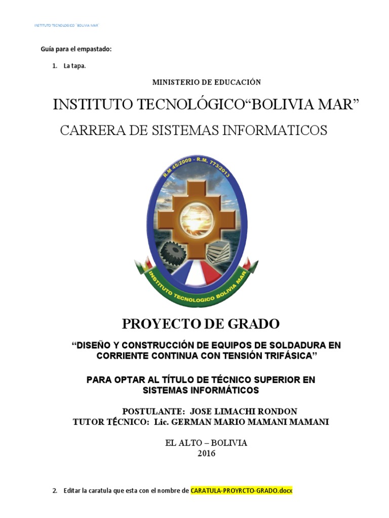 Guía de Empastado ITBM 2025 | PDF