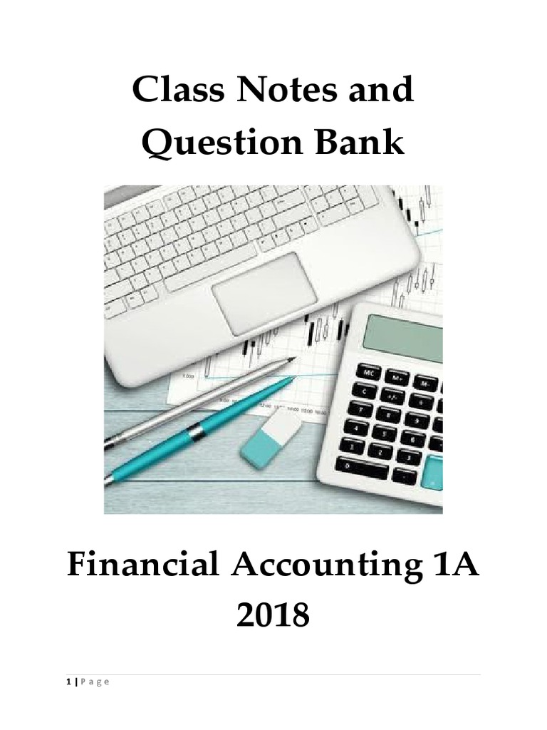 FA1 Workbook | PDF | International Financial Reporting Standards | Expense