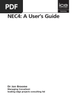 NEC3 Engineering and Construction Contract | PDF