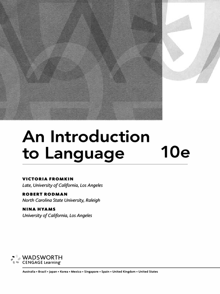 An Introduction To Language 10th Edition 624 - Vaziri-002 | PDF ...