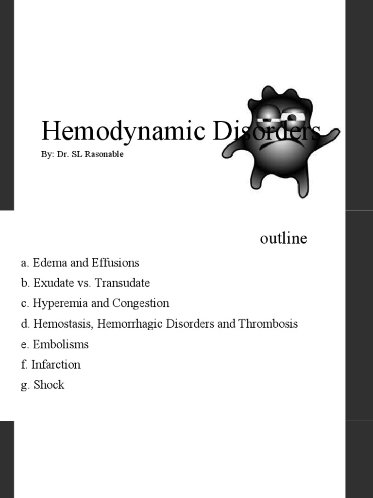 Hemodynamic Disorders | PDF | Edema | Thrombosis