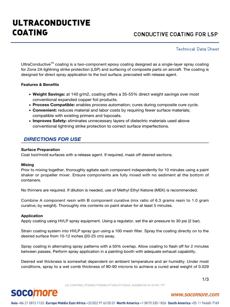 Ultraconductive Coating: Conductive Coating For LSP | PDF | Paint ...