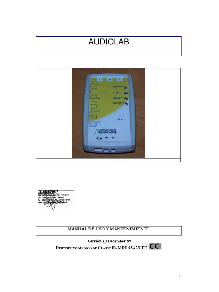 Manual Audiolab A3.1 Espanol | PDF | Contraseña | Micrófono
