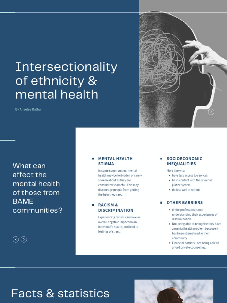 Intersectionality of Ethnicity & Mental Health: by Angelee Batha | PDF ...