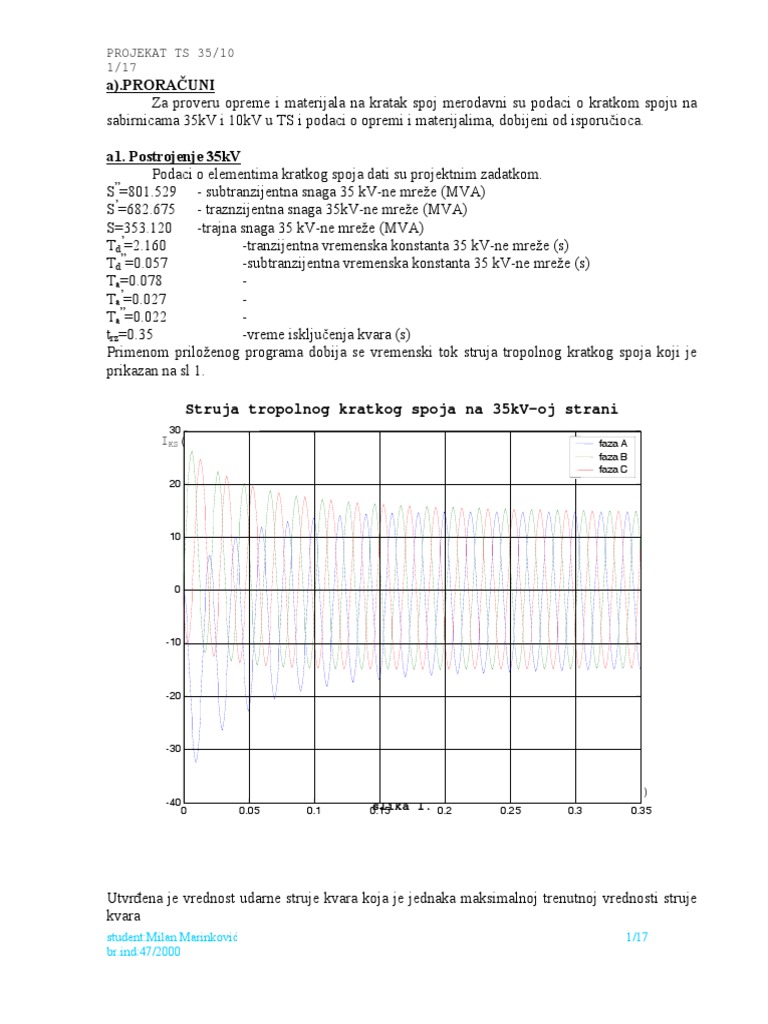 Primjer Izbora Opreme | PDF