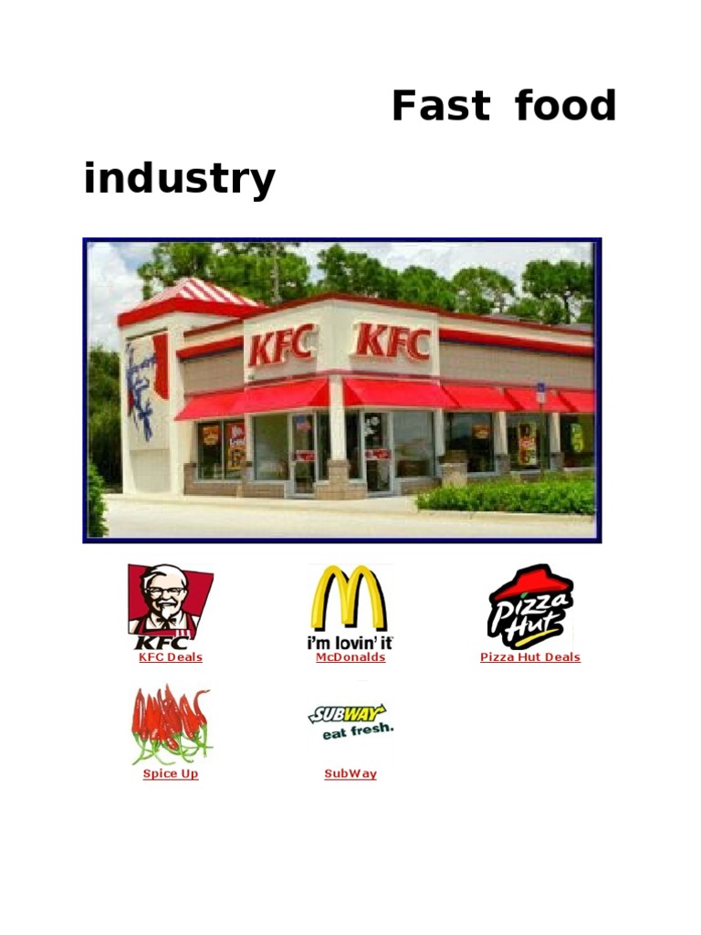 Fast Food | PDF | Fast Food Restaurants | Hamburgers