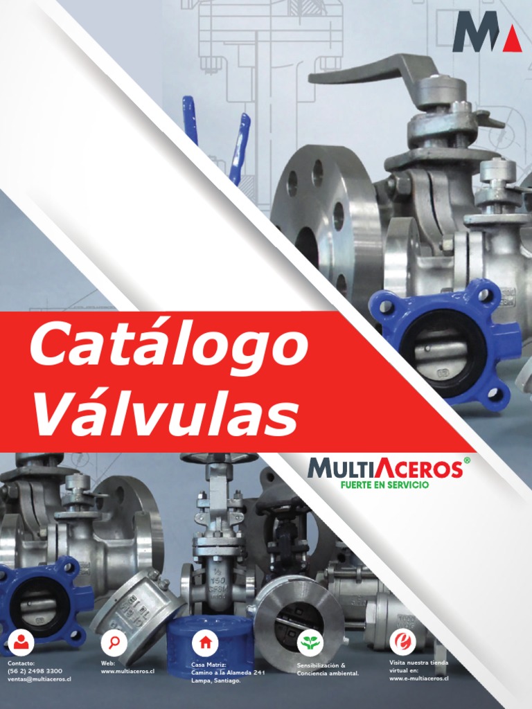 Catalogo de Valvulas | Descargar gratis PDF | Acero | Minería