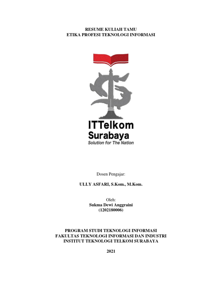 Resume Kuliah Tamu | PDF