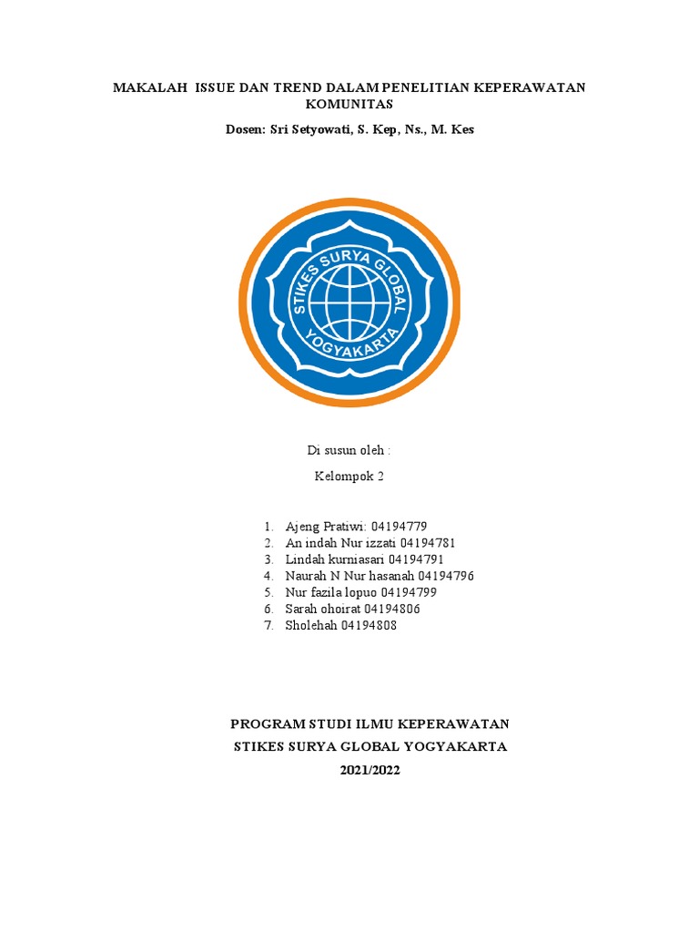 Kelompok 2 Komunitas | PDF