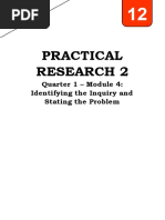 Practical Research 2 q1 Module 2 | PDF | Question | Learning