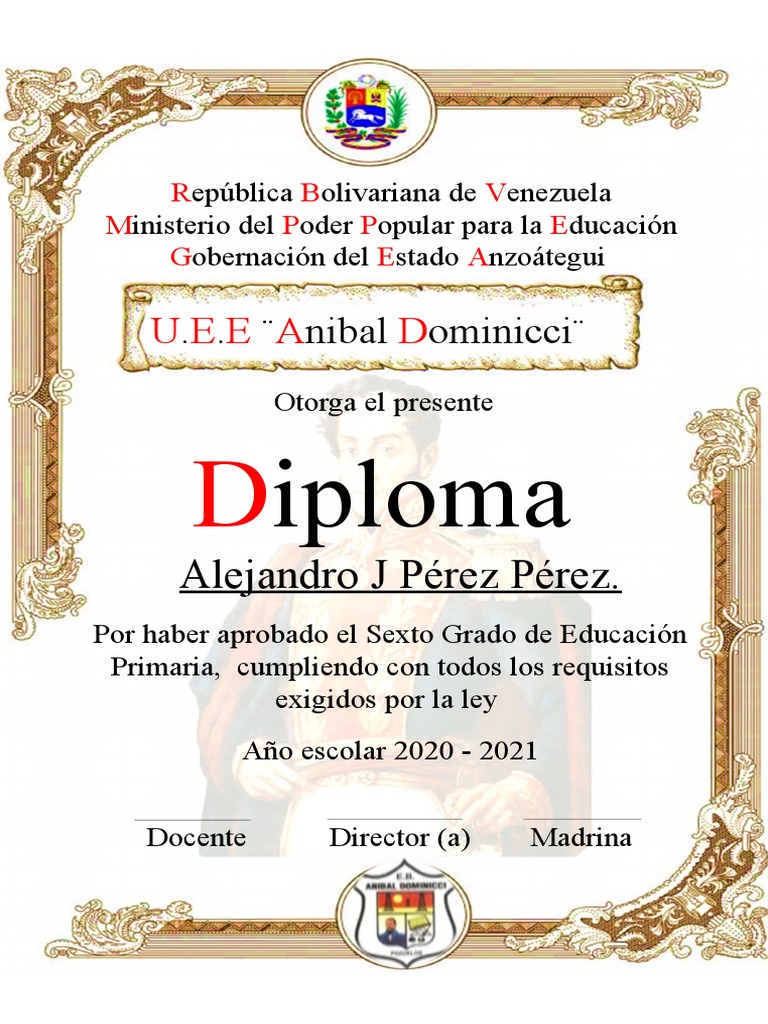 Formato de Diploma | PDF