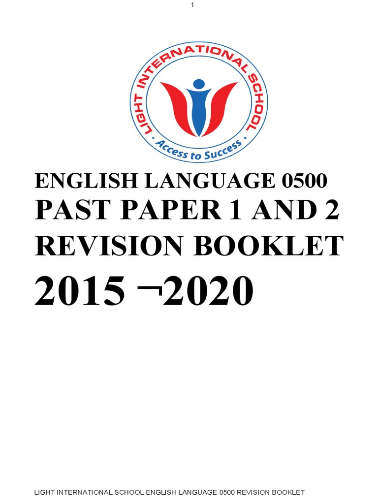 0500 English Revision Booklet | Download Free PDF | Polar Bear | Tiger