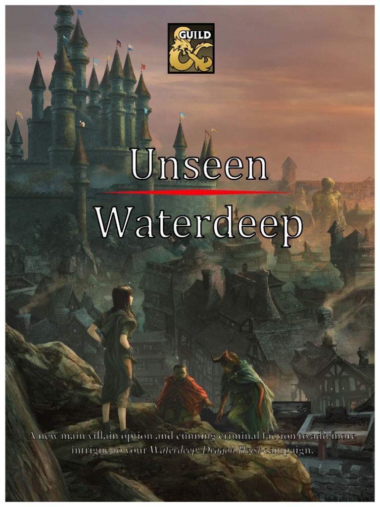 D&D 5e - Forgotten Realms - Unseen Waterdeep (Dragon Heist) | PDF ...