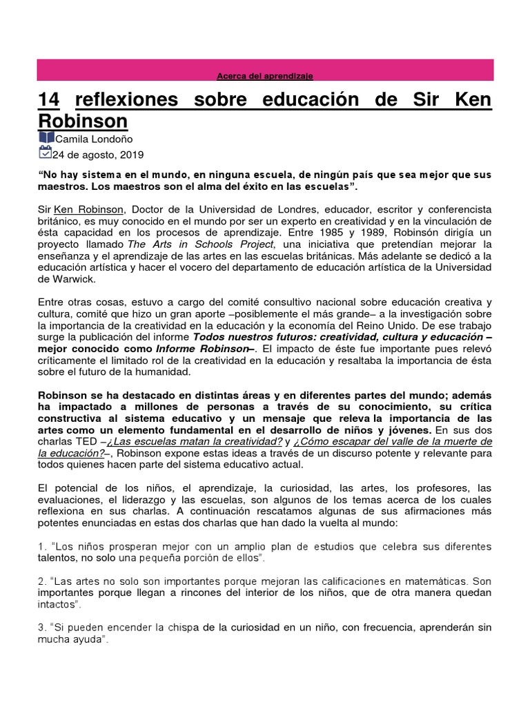 Ken Robinson | PDF