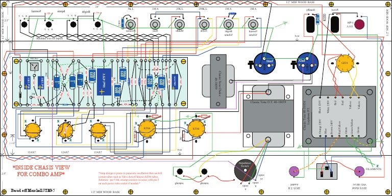 JEFF JTM45 LAYOUT 112 COMBO Inside Layout | PDF | Vacuum Tube ...