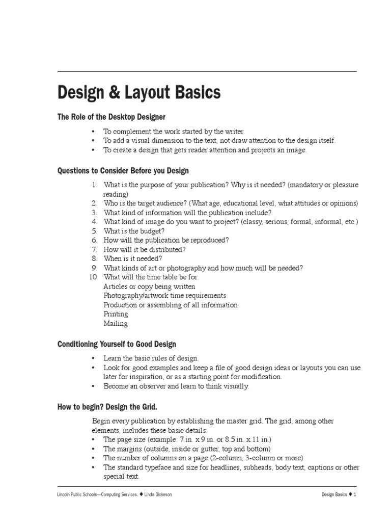 Design Layout Principles | Download Free PDF | Typefaces | Serif