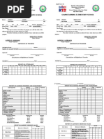 DepED FORM 138 Report Card | PDF | Value (Ethics) | Learning
