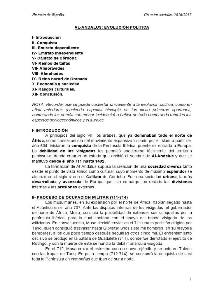 Al Andalus 2017 Ebau Pdf Al Andalus España