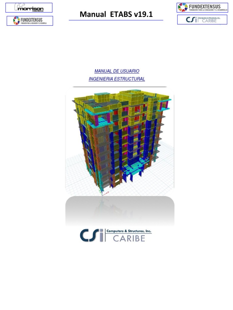 Manual de Etabs v19 Espanol | PDF | Diseño | Braguero