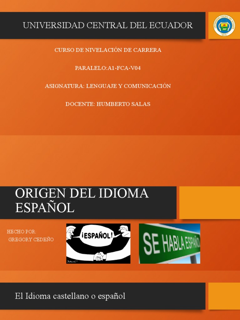 2 Origen-Del-Español | PDF | Clásicos