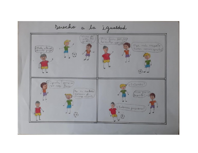 Historieta Los Derechos Humanos | PDF