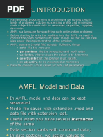 Ampl Cheat Sheet | PDF | Variable (Mathematics) | Set (Mathematics)