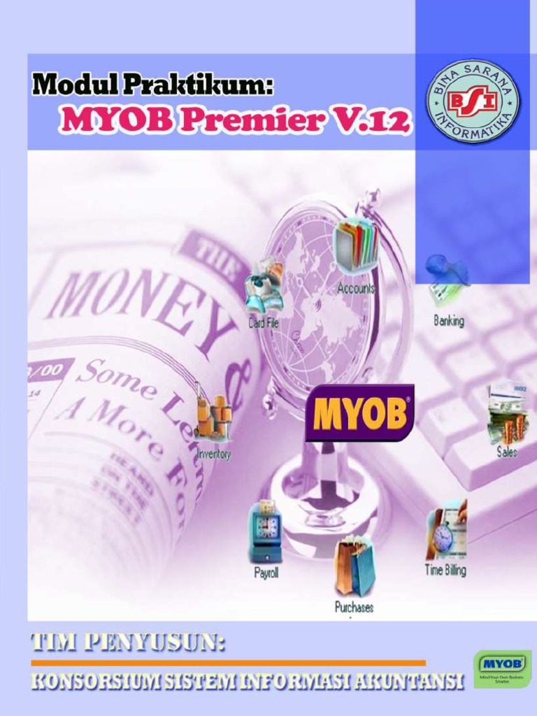 Modul Myob Aplikasi Komputer Akuntansi | PDF