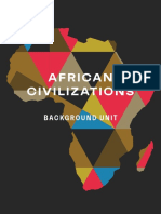 Map of Early African Civilizations Handout | PDF