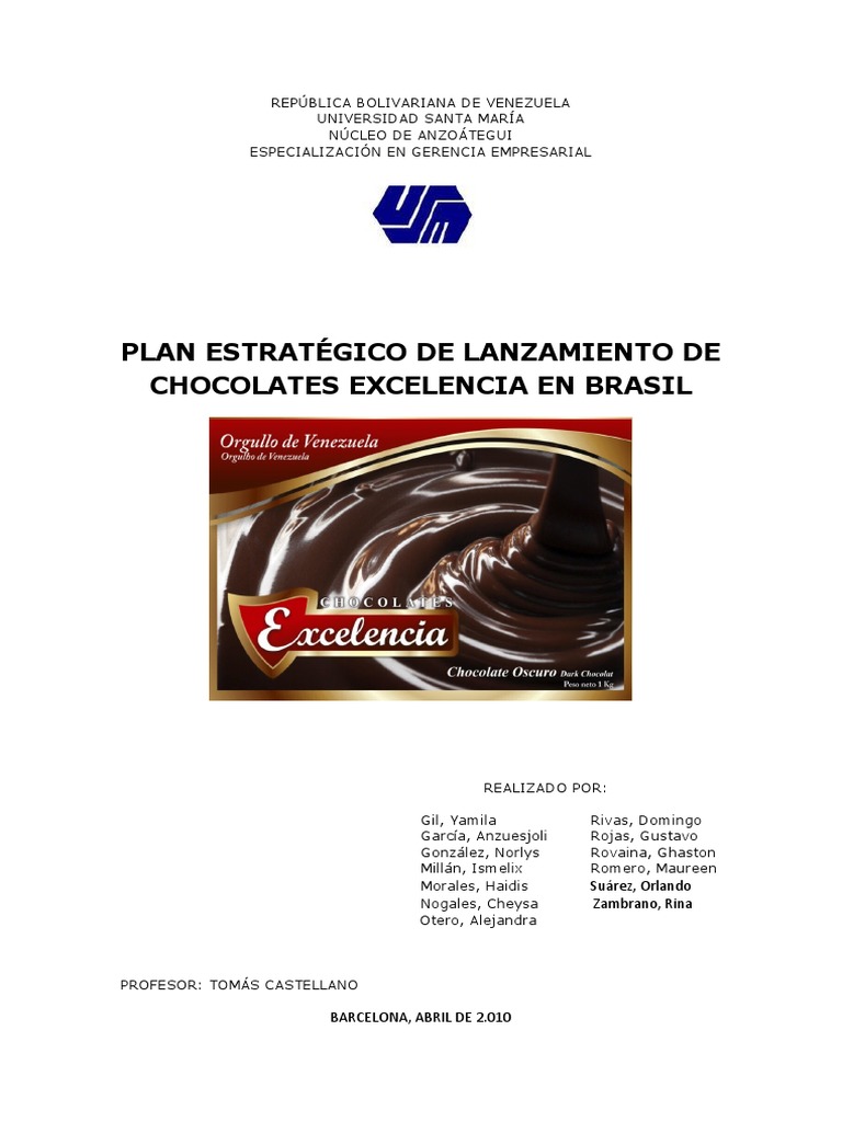 Chocolates Excel en CIA 12-5 | PDF | Chocolate | Business