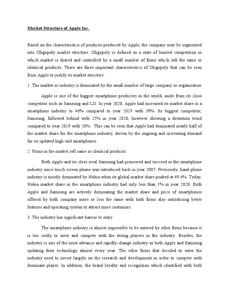 Apple Inc.'s Market Strategy Insights | PDF | Apple Inc. | Smartphone