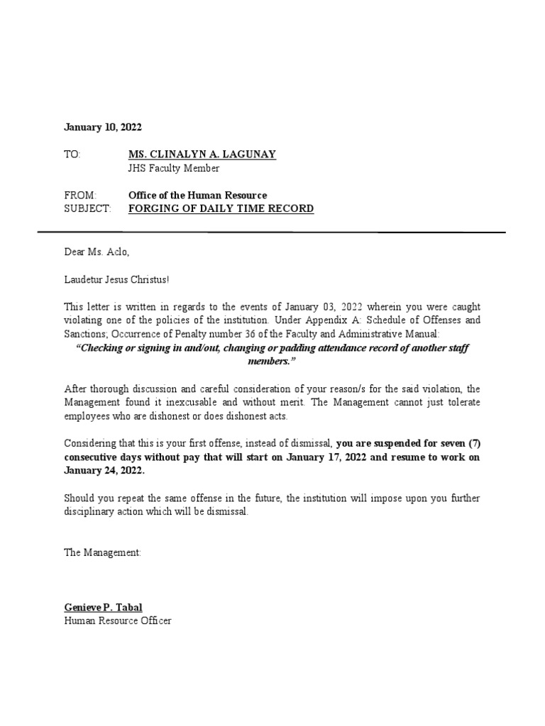 Memo DTR | PDF | Government | Justice