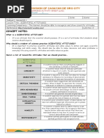 Science Process Skills Worksheet | PDF | Observation | Science